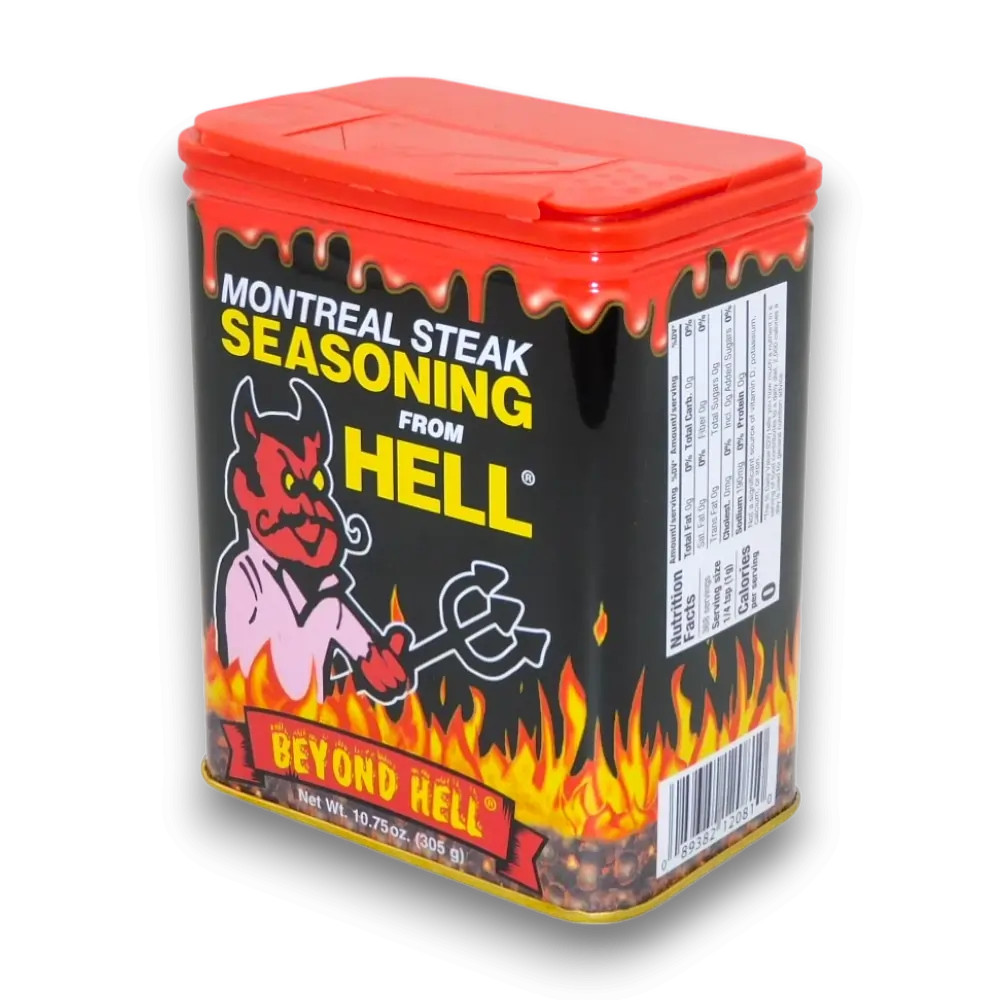 From Hell Montreal Steak Seasoning Salt 305g