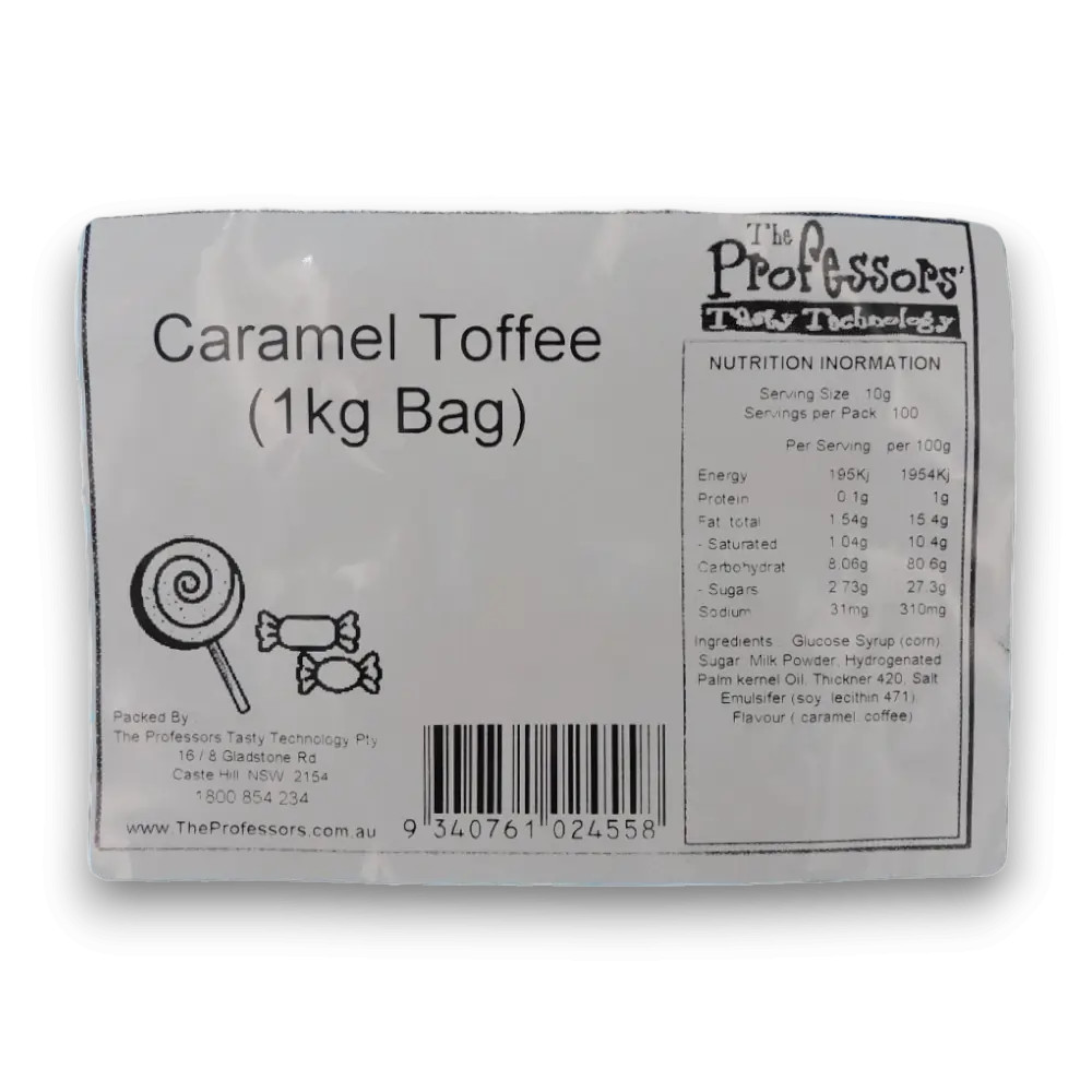 Caramel Toffee (1kg bag)