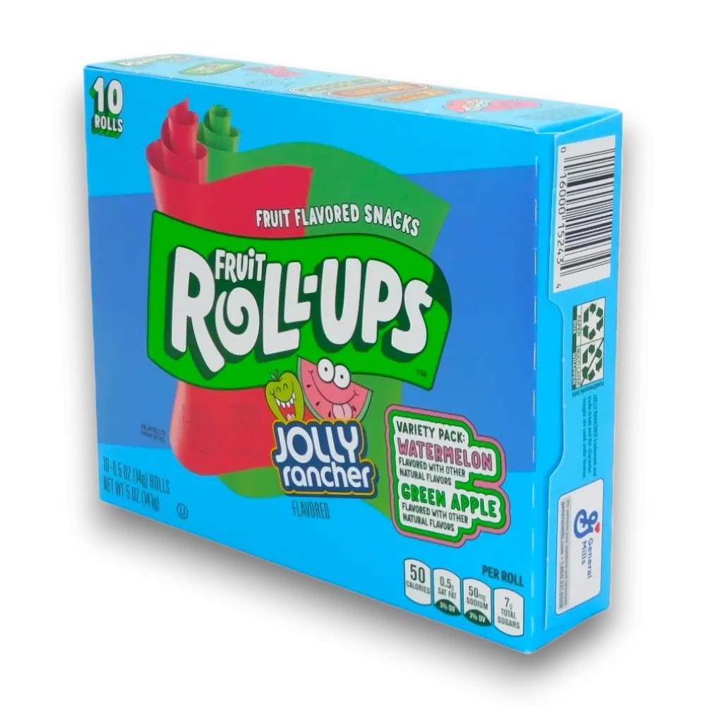 Jolly Rancher Fruit Roll-Ups (10 x 14g Rolls)