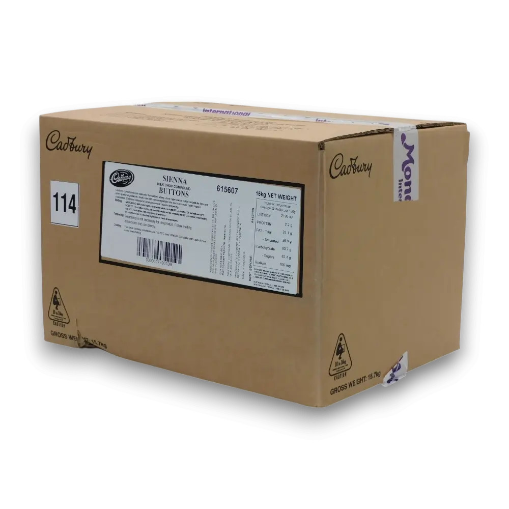 Buy Cadbury Sienna Chocolate Buttons (15kg)