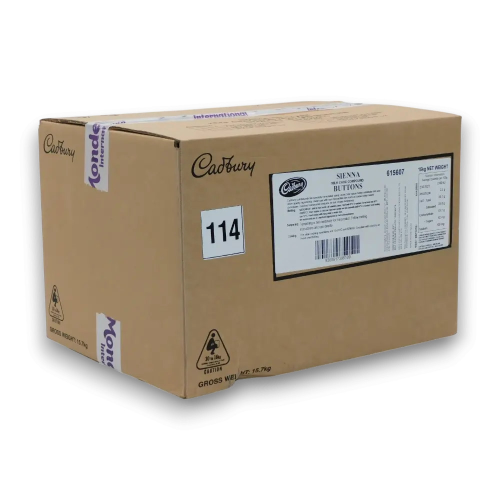 Buy Cadbury Sienna Chocolate Buttons (15kg)