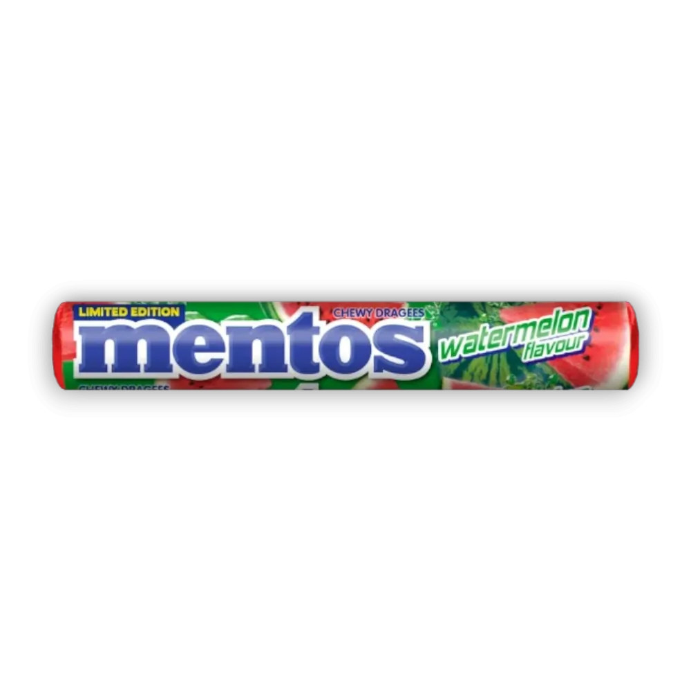 Mentos - Watermelon (40 Rolls in a Display Unit)
