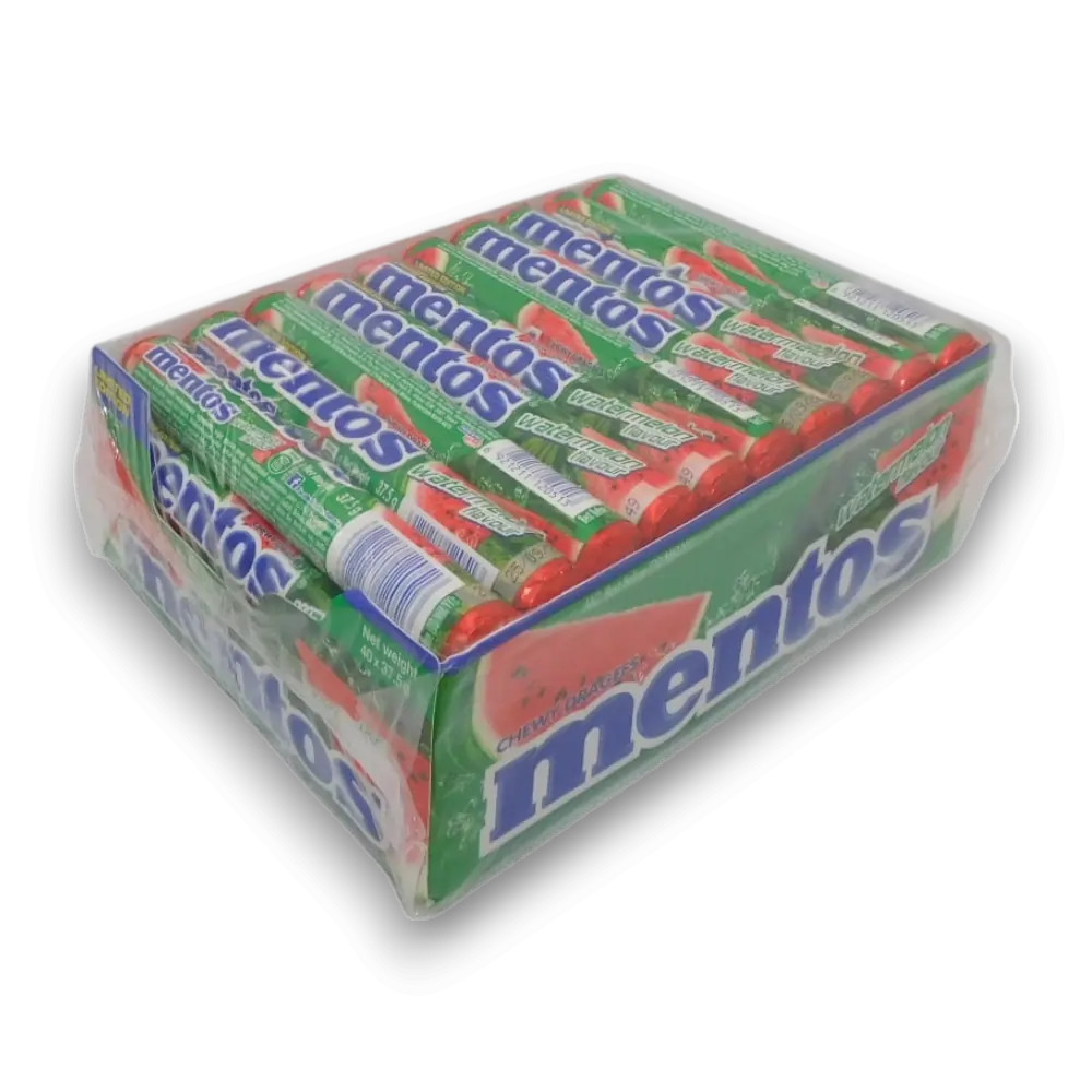 Mentos - Watermelon (40 Rolls in a Display Unit)