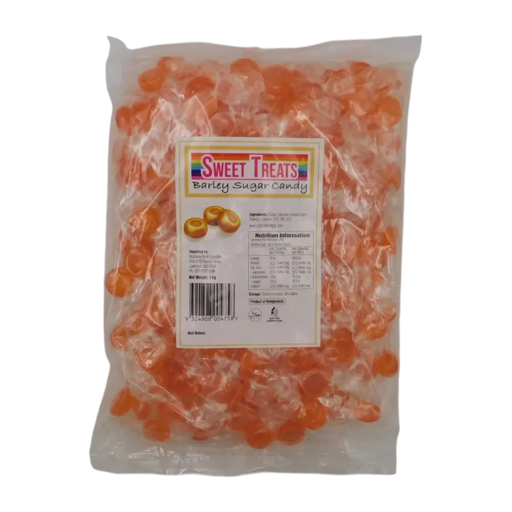Sweet Treats Barley Sugar Candy (1kg)