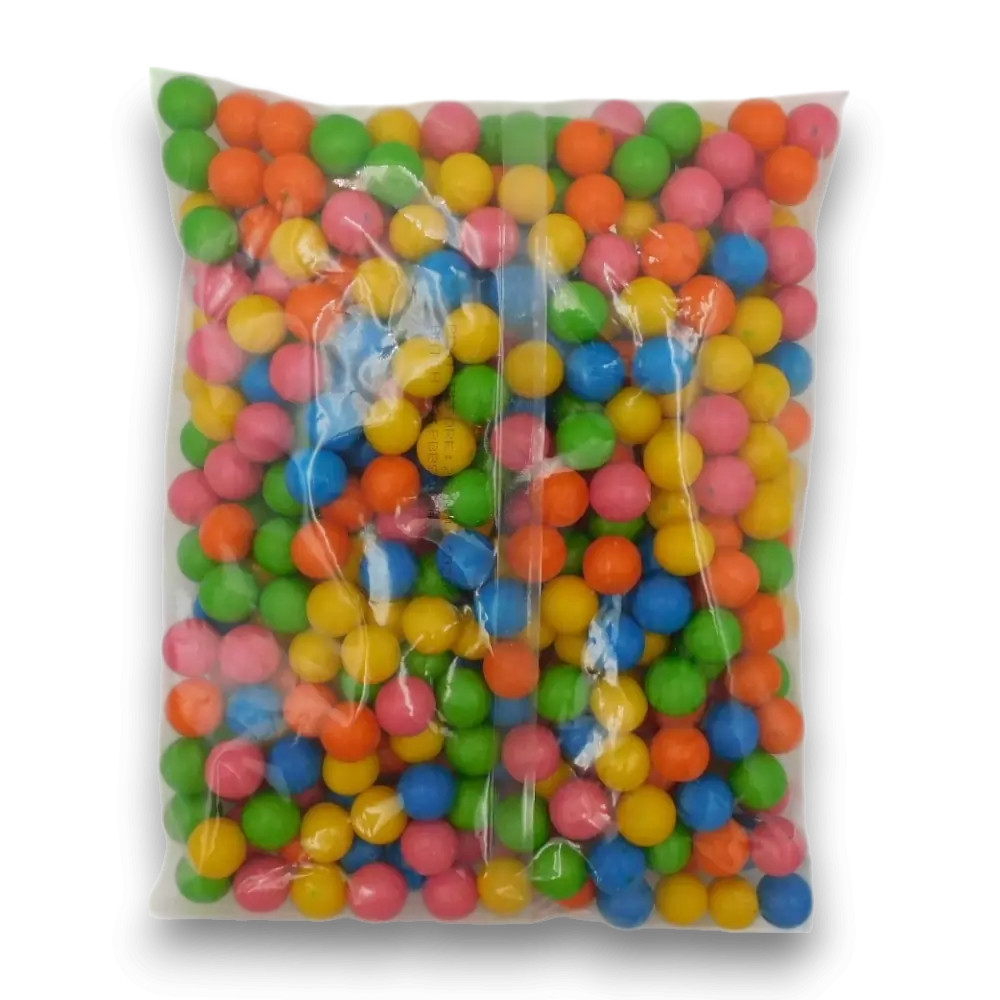 Sweet Treats Mixed Gumballs (1 kg bag small size 15mm dia.)