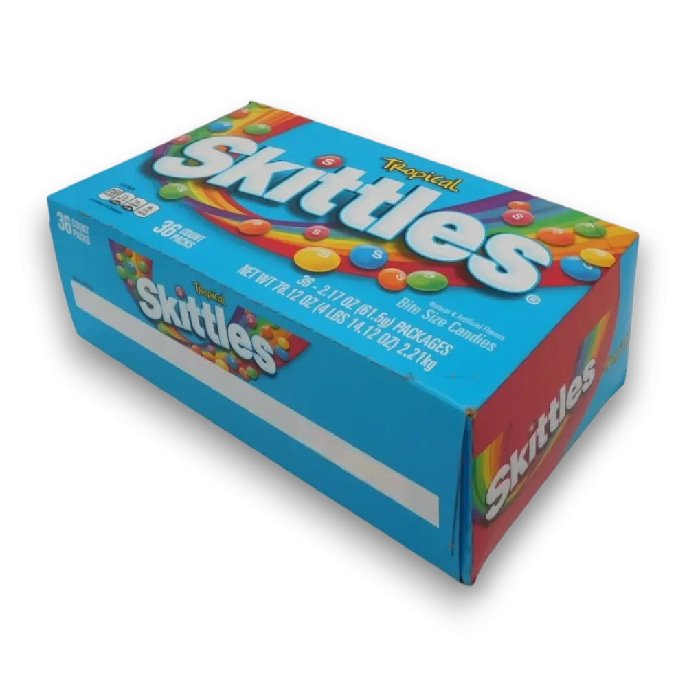 Skittles - Tropical - buy at The Professors Online Lolly Shop (2974)