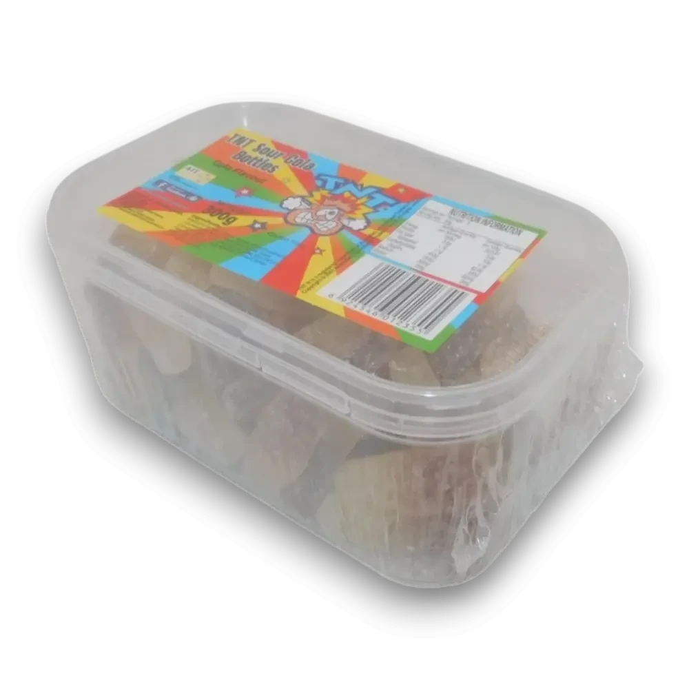 TNT - Sour Cola Bottles (300g tub)