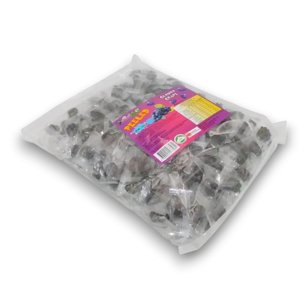 Juicy Jelly - Peeled - Gummy Grape (1kg bag)