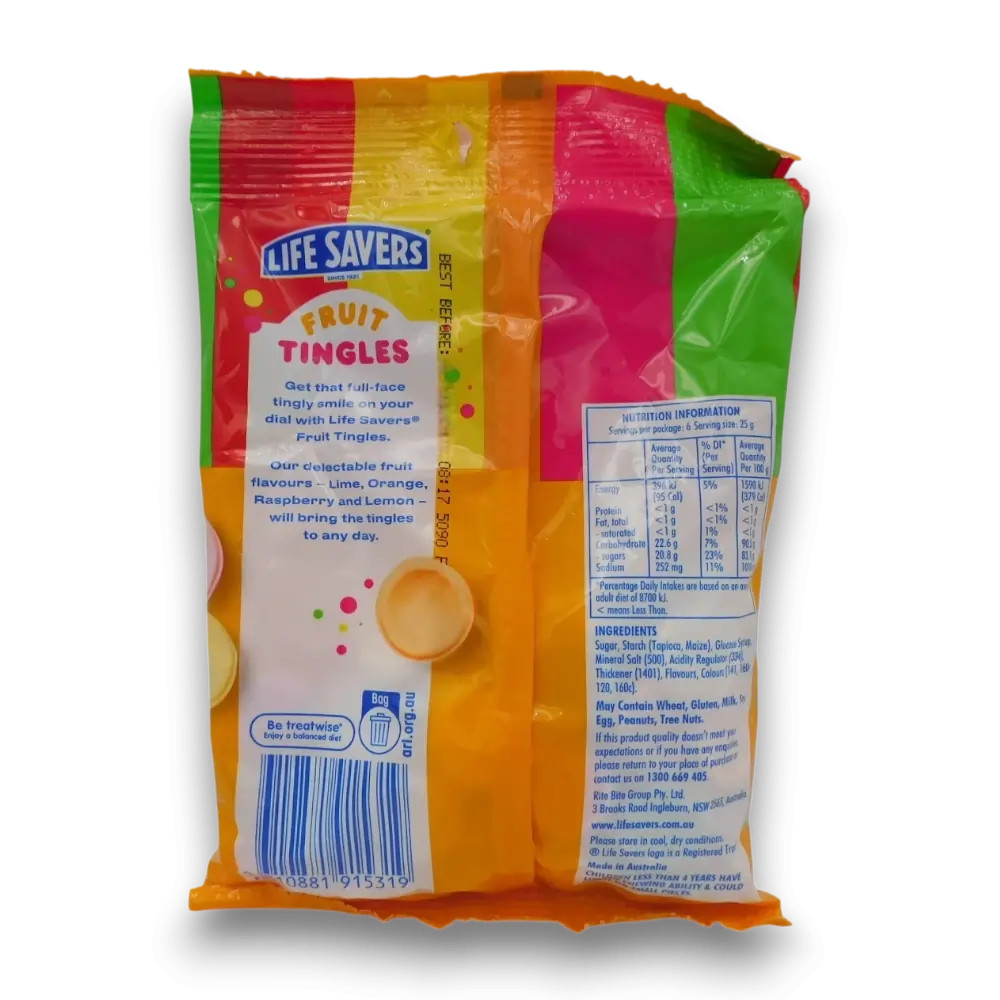 Life Savers - Fruit Tingles (150g bag)