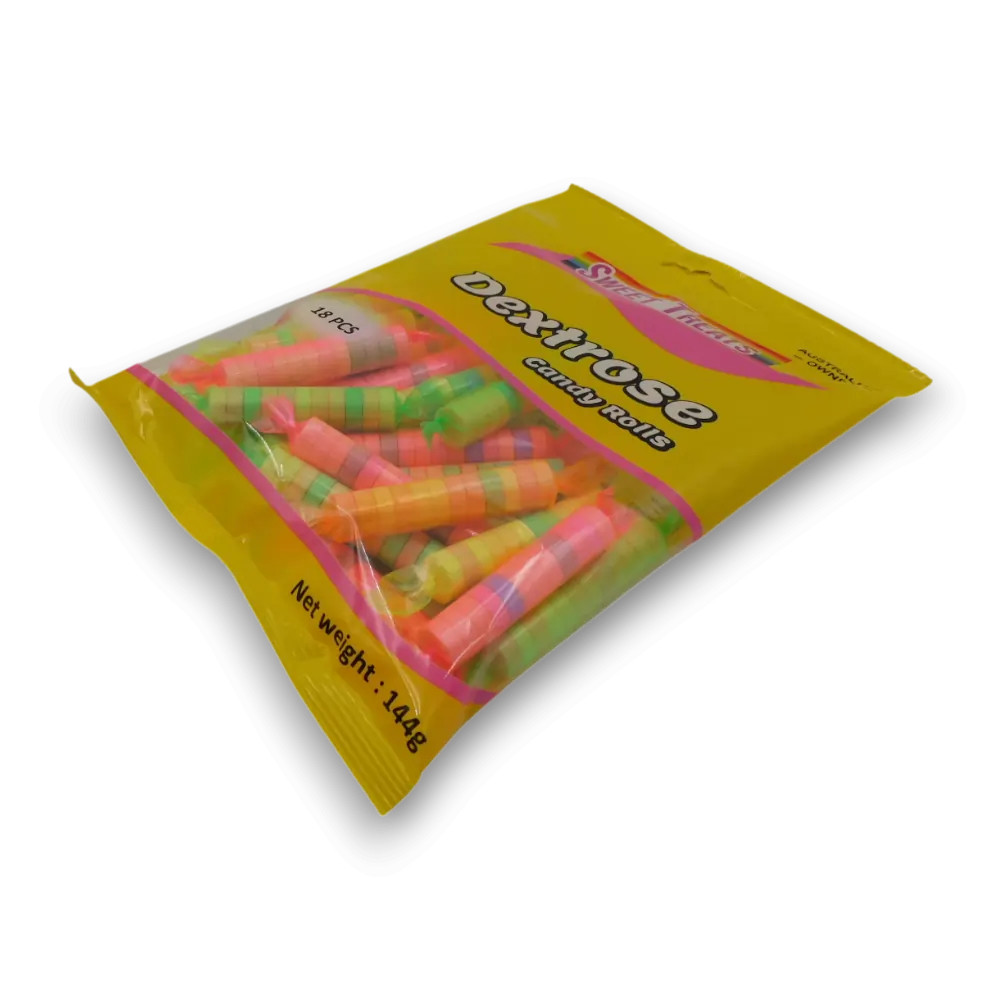 Sweet Treats - Dextrose Candy Rolls (144g bag | 18 x 8g pcs)