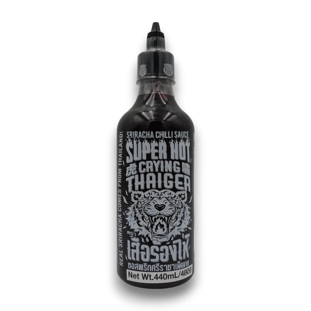 Crying Thaiger - Sriracha Chilli Sauce - Super Hot (440ml bottle)