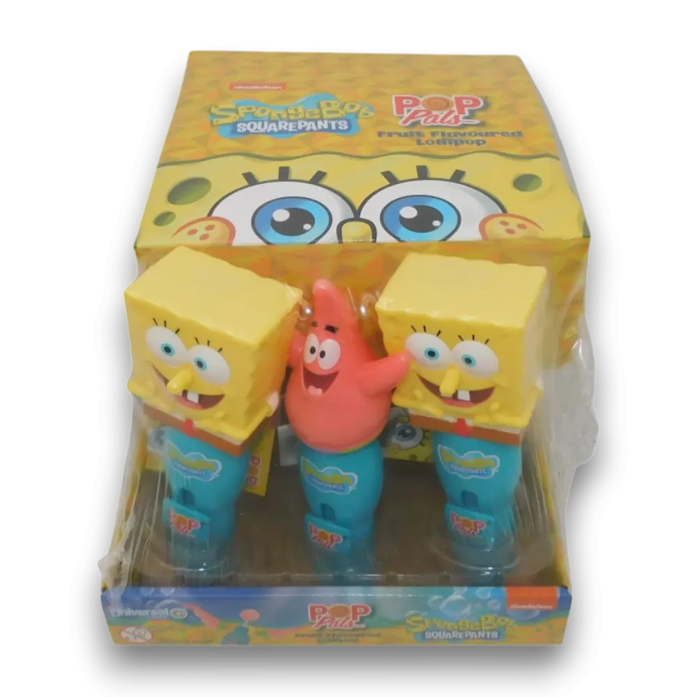 Nickelodeon - Spongebob SquarePants - Pop Pals (Display unit | 12 x 8g pcs)