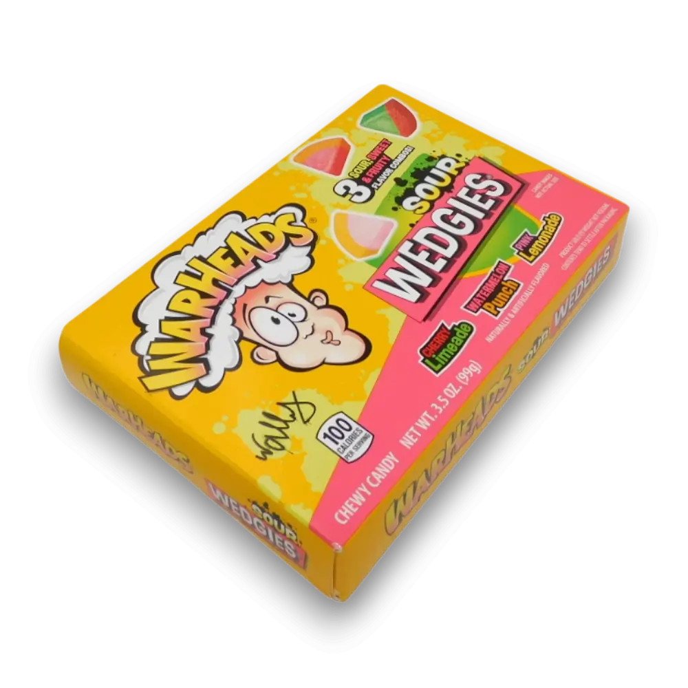 Warheads - Sour Wedgies (99g theatre box)