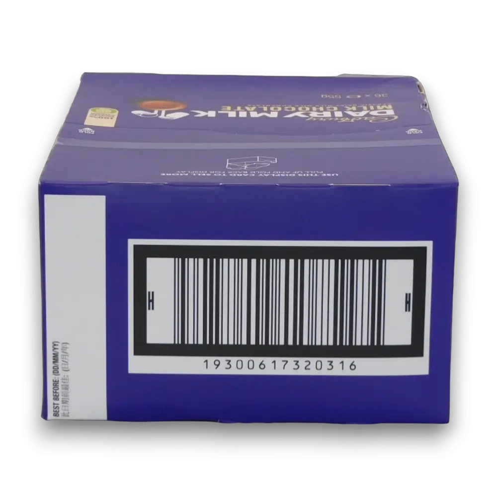 Cadbury Dairy Milk Rolls - 36 x 55g