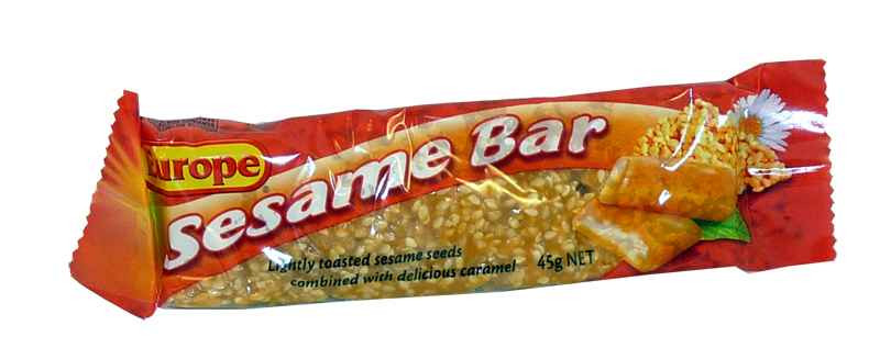 Europe Sesame Bar - purchase at The Professors Online Lolly Shop (1813)