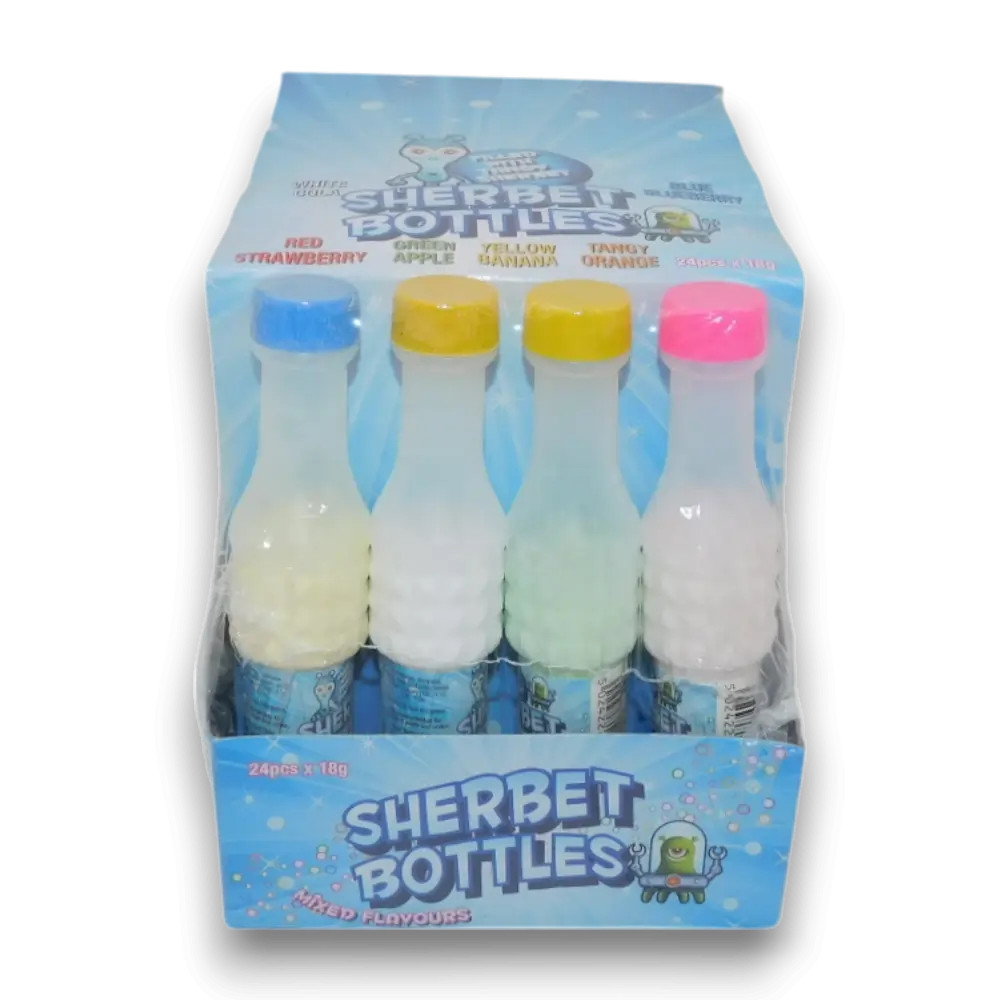 Universal Candy - Sherbet Bottle (Display unit | 24 x 18g pcs)