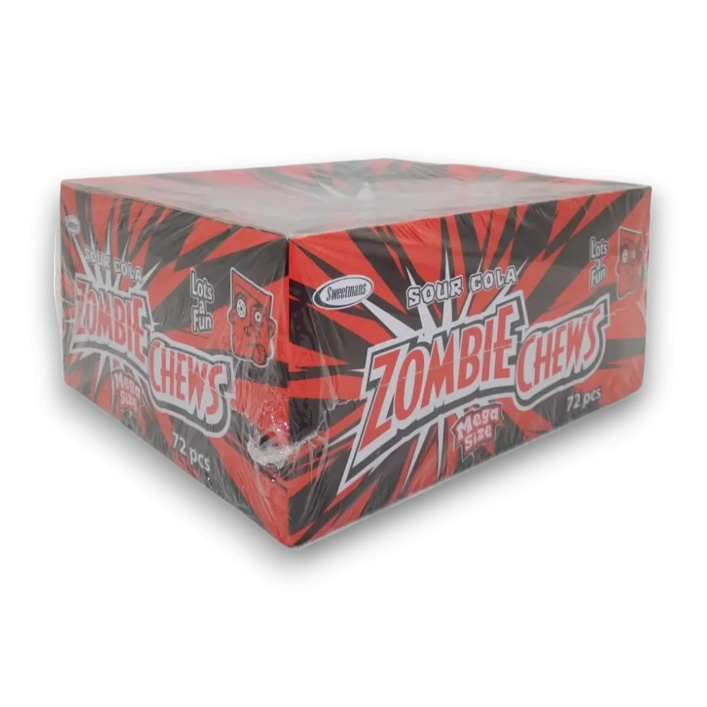 Buy Zombie Chews Sour Cola 72 Pack Online