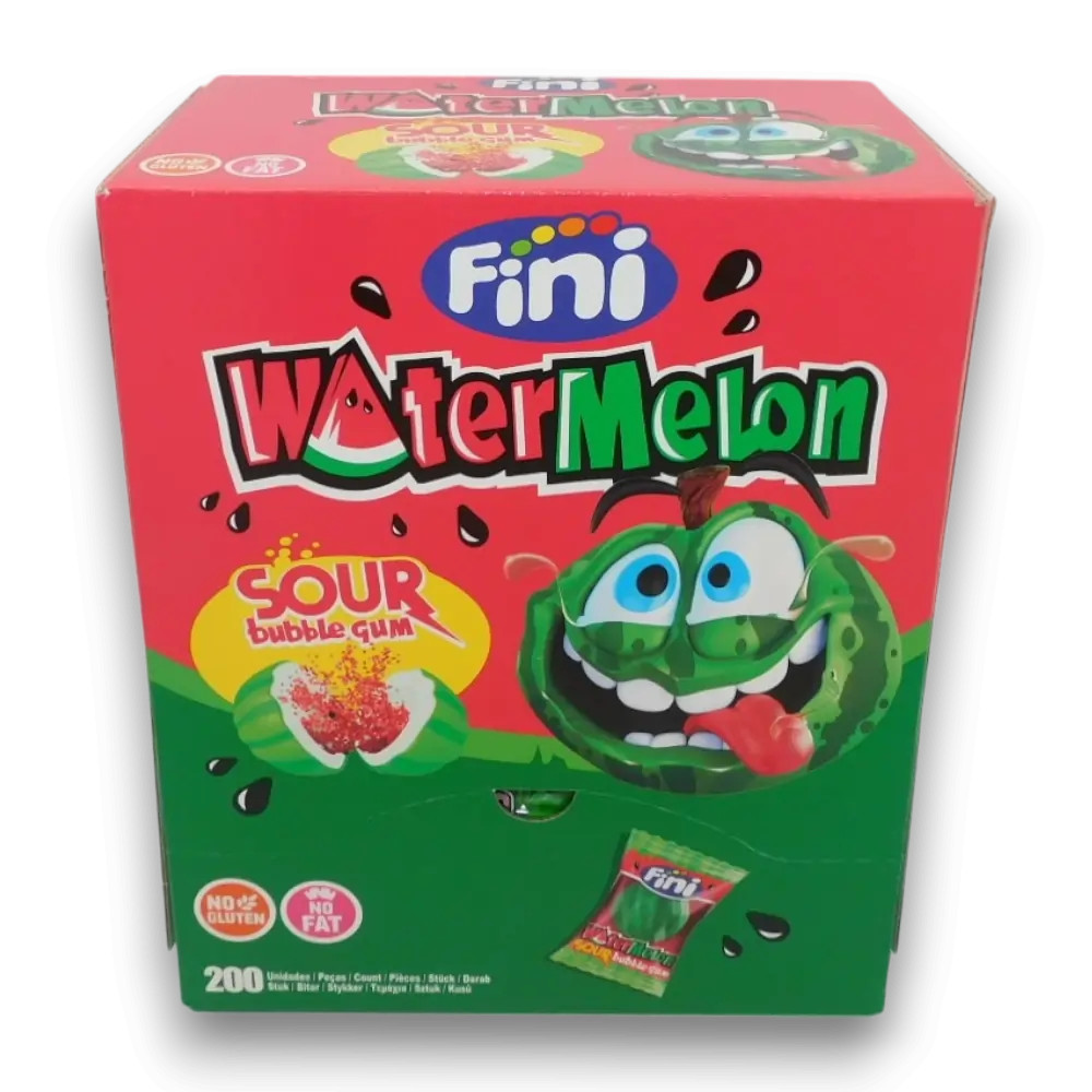 Fini Watermelon Bubblegum 200pc Display Unit