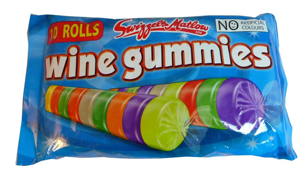Wine Gummies - purchase at The Professors Online Lolly Shop (2255)