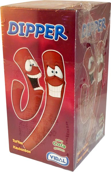Dipper Chewy Toffee Sticks - Cola - buy at The Professors Online Lolly ...