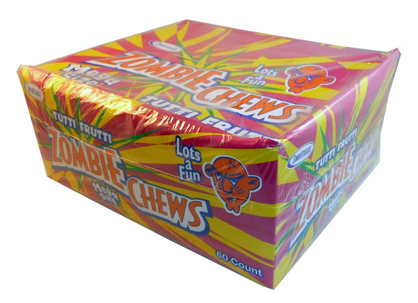 Zombie Chews - Tutti-Frutti online at The Professors Online Lolly Shop ...