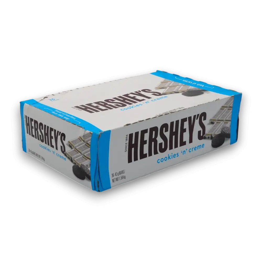 Hershey's Cookies ‘N’ Cream Bars (36 x 43g)