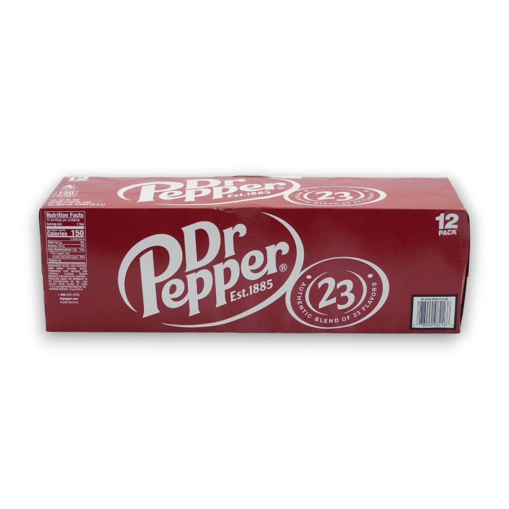 Dr Pepper 12 x 355ml Cans