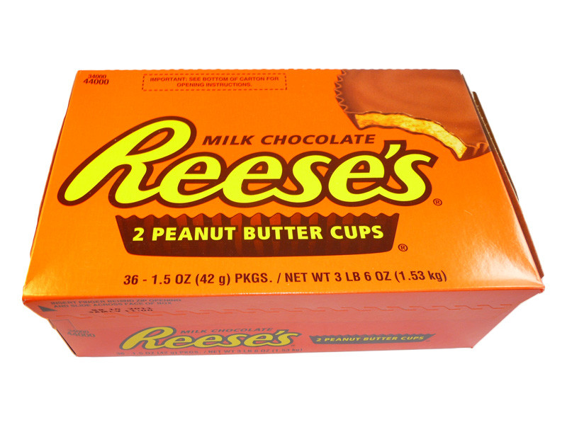 Reeses - 2 Peanut Butter Cups (Display unit 36 x 42g packs)