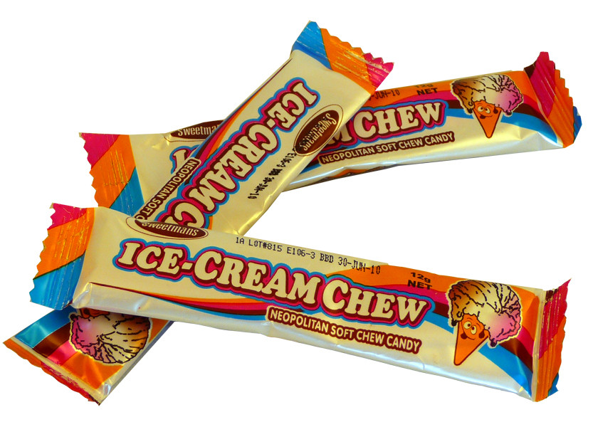 Ice Cream Chews - buy at The Professors Online Lolly Shop (2632)
