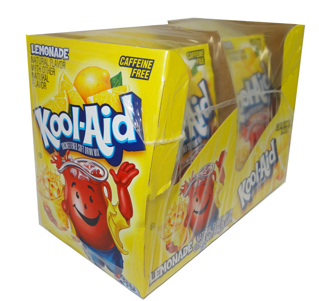 Kool Aid Lemonade Kool Aid Soft Drink Mix Pink Lemonade Flavor
