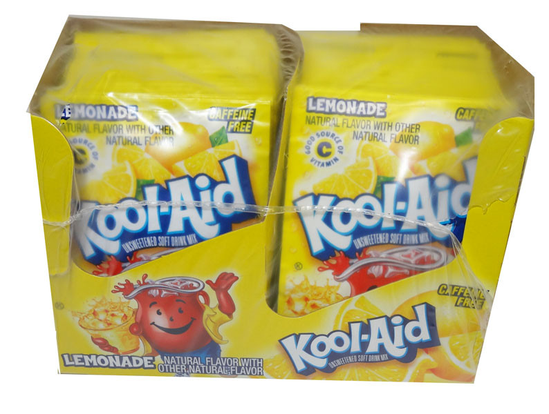 Kool Aid Lemonade Kool Aid Soft Drink Mix Pink Lemonade Flavor