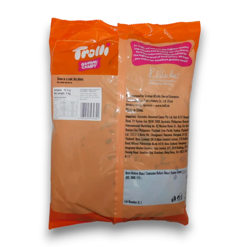 Buy Trolli Octopus 2kg Bulk Bag | The Professors