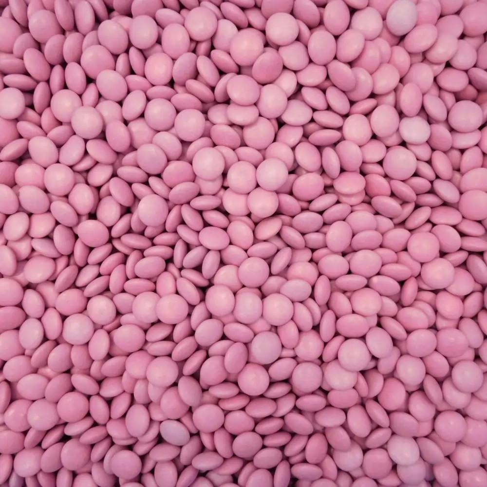 Pink Choc Drops 12kg Box - Bulk Party Chocolate