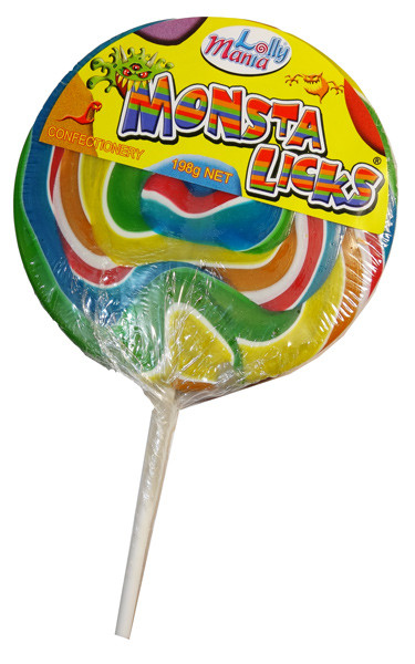 Get Monsta Licks Lollipops at The Professors Online Lolly Shop (3905)