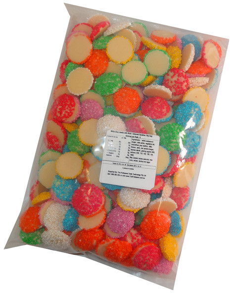 Custom Choc - Assorted Coloured Milky Buds - buy at The Professors ...