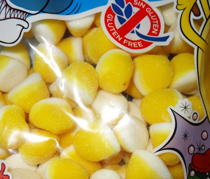 Damel Lemon Pufflettes - buy at The Professors Online Lolly Shop (4564)