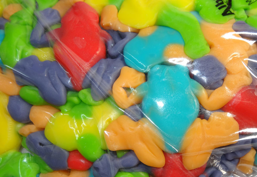 Gummi Rainforest Frogs - purchase at The Professors Online Lolly Shop ...