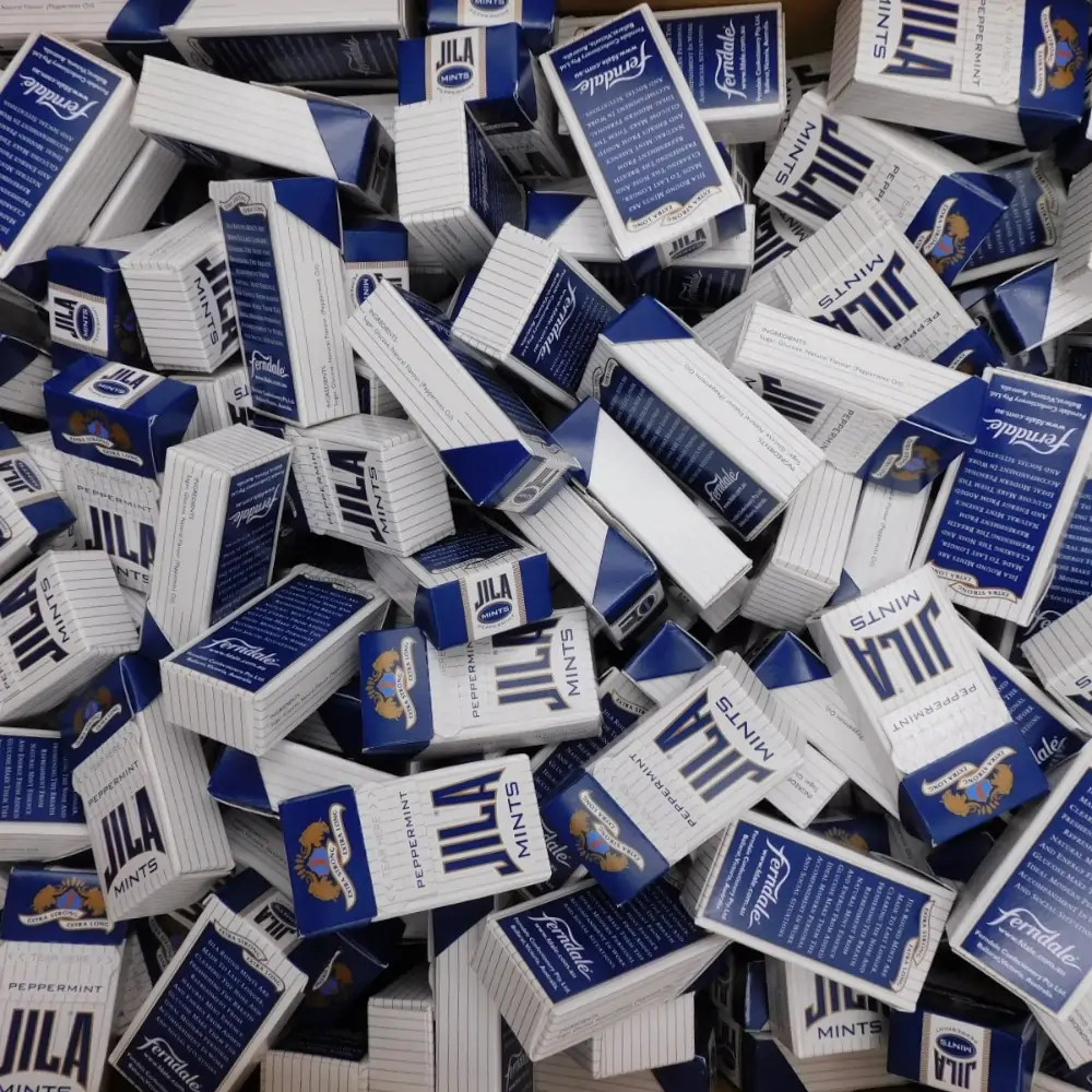 Jila Mini Mint Packs - Peppermint 300pc Box