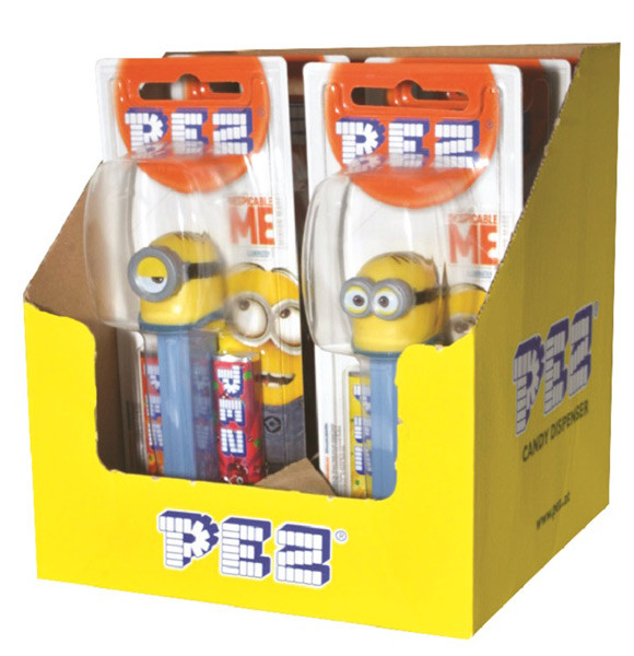 Pez - Candy Dispensers - Minions (Display unit | 6 x 17g pcs)