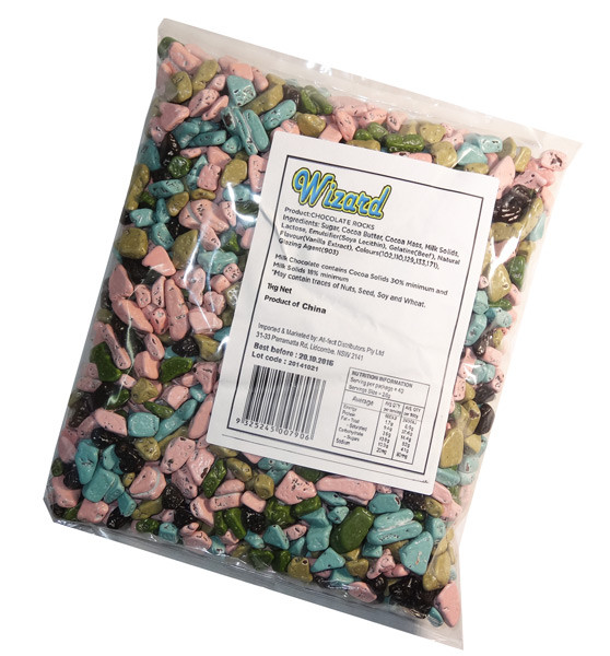 Wizard Chocolate Rocks - purchase at The Professors Online Lolly Shop ...