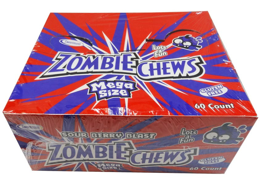 Zombie Chews - Sour Berry Blast - purchase at The Professors Online ...