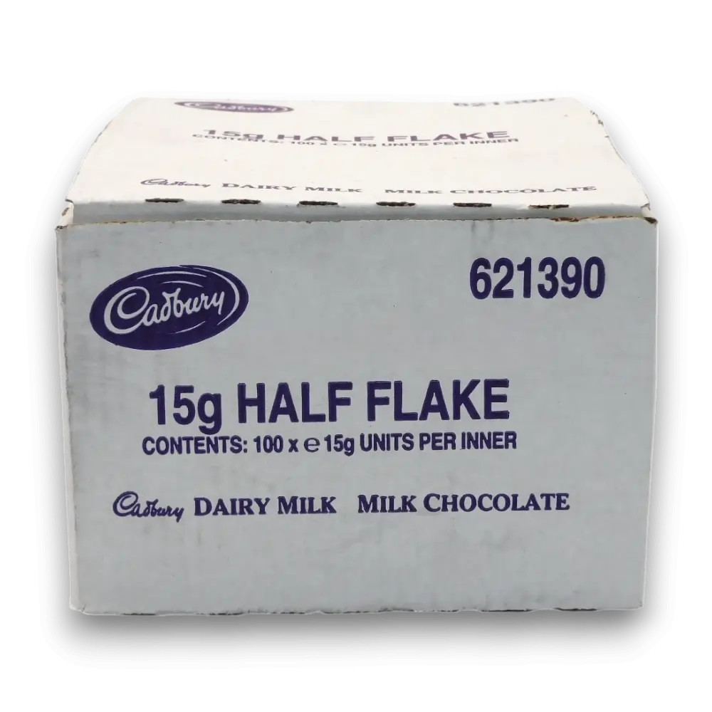 Cadbury - Dairy Milk - Unwrapped Half Flake - Milk Chocolate (Box | 100 ...