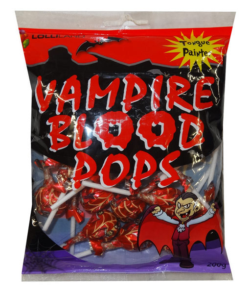 Vampire Blood Pops - buy at The Professors Online Lolly Shop (5472)