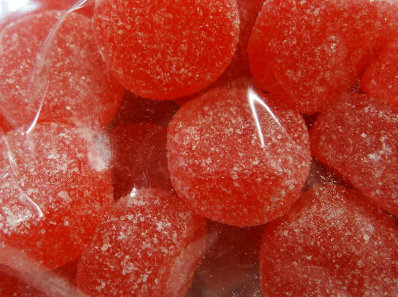 Sweet Treats Jubes - Red online at The Professors Online Lolly Shop (5481)