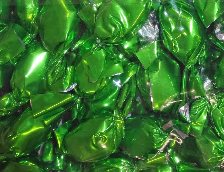 Sweet Treats Wrapped Hard Toffees - Green - Chocolate - buy at The ...
