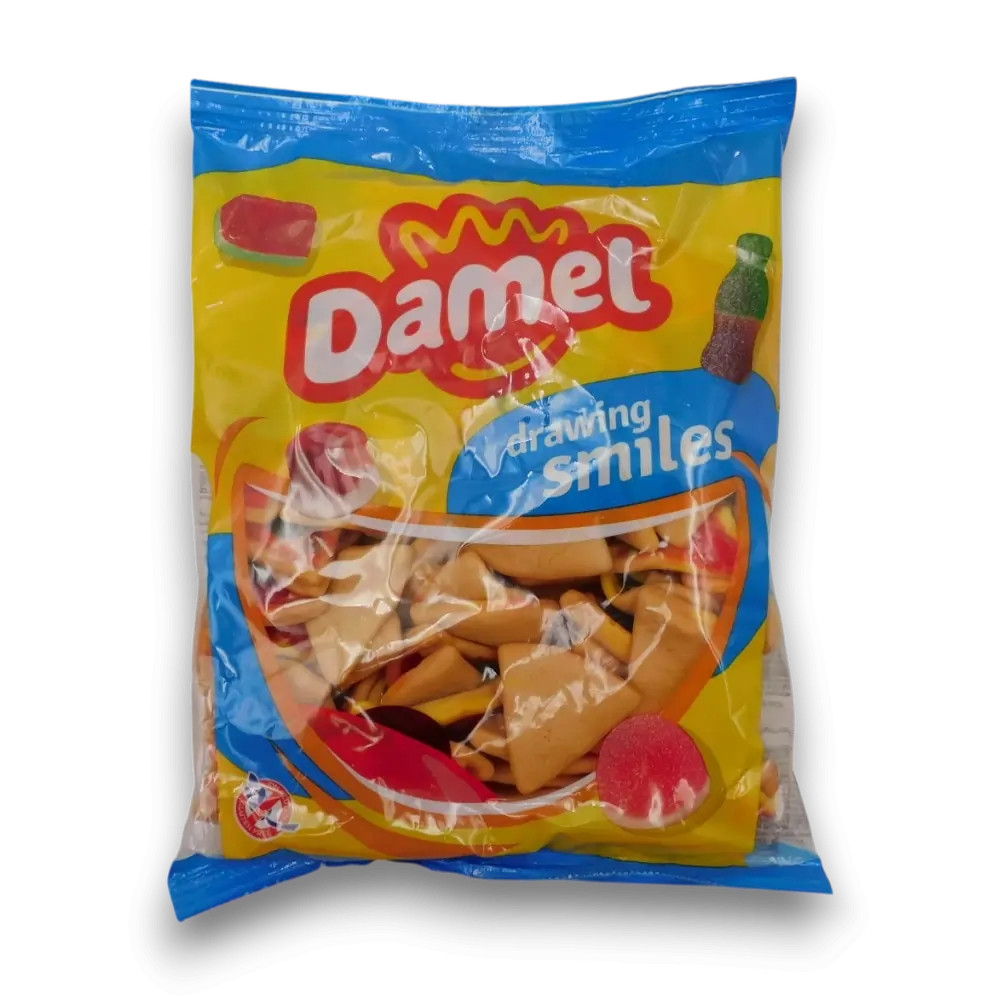 Damel Gummy Pizzas 1kg Bag (Approx. 105pc)