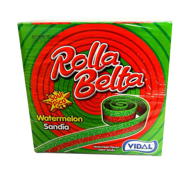 Vidal Rolla Belts - Watermelon - buy at The Professors Online Lolly ...