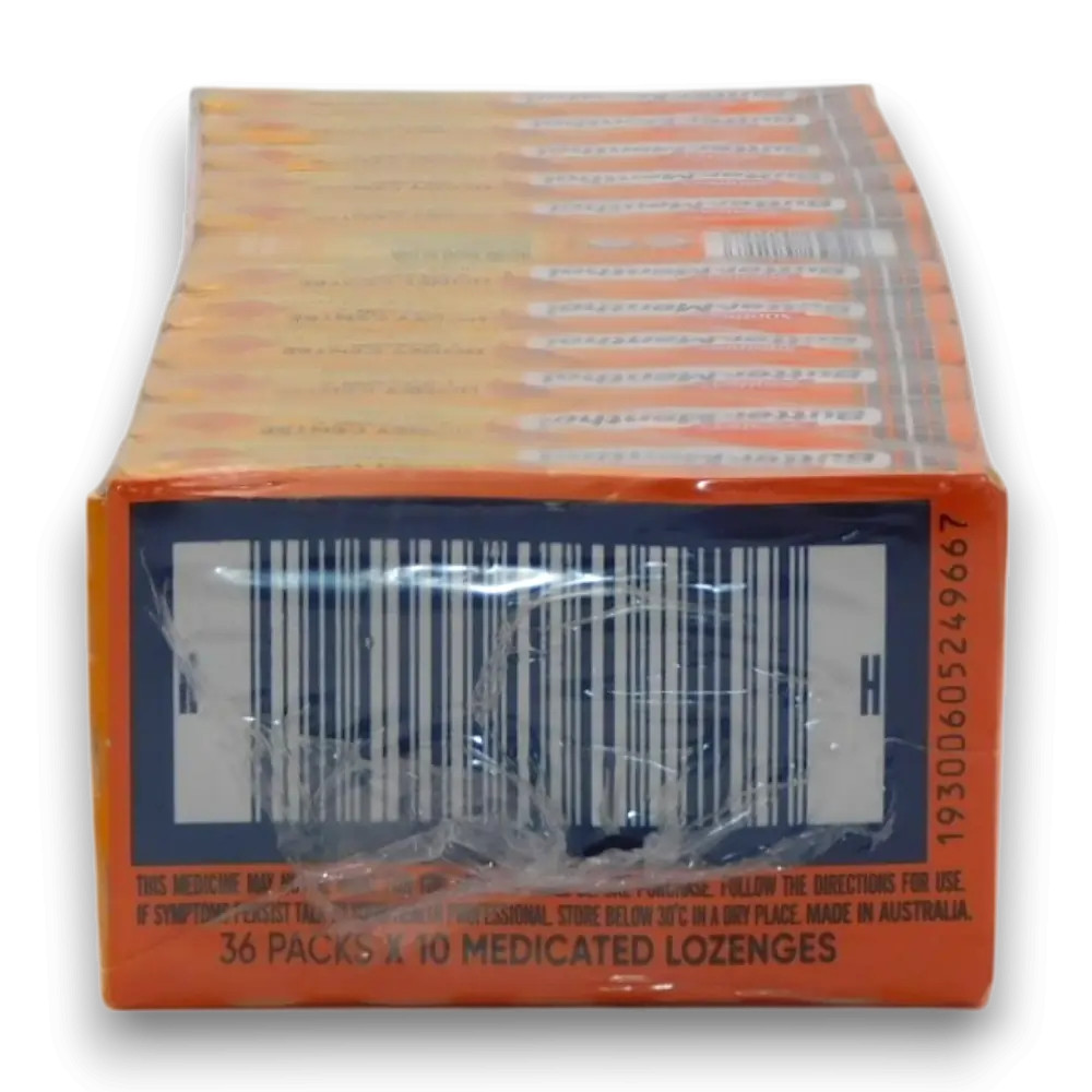 Butter Menthol - Honey Centre Lozenges (36 x 40g)