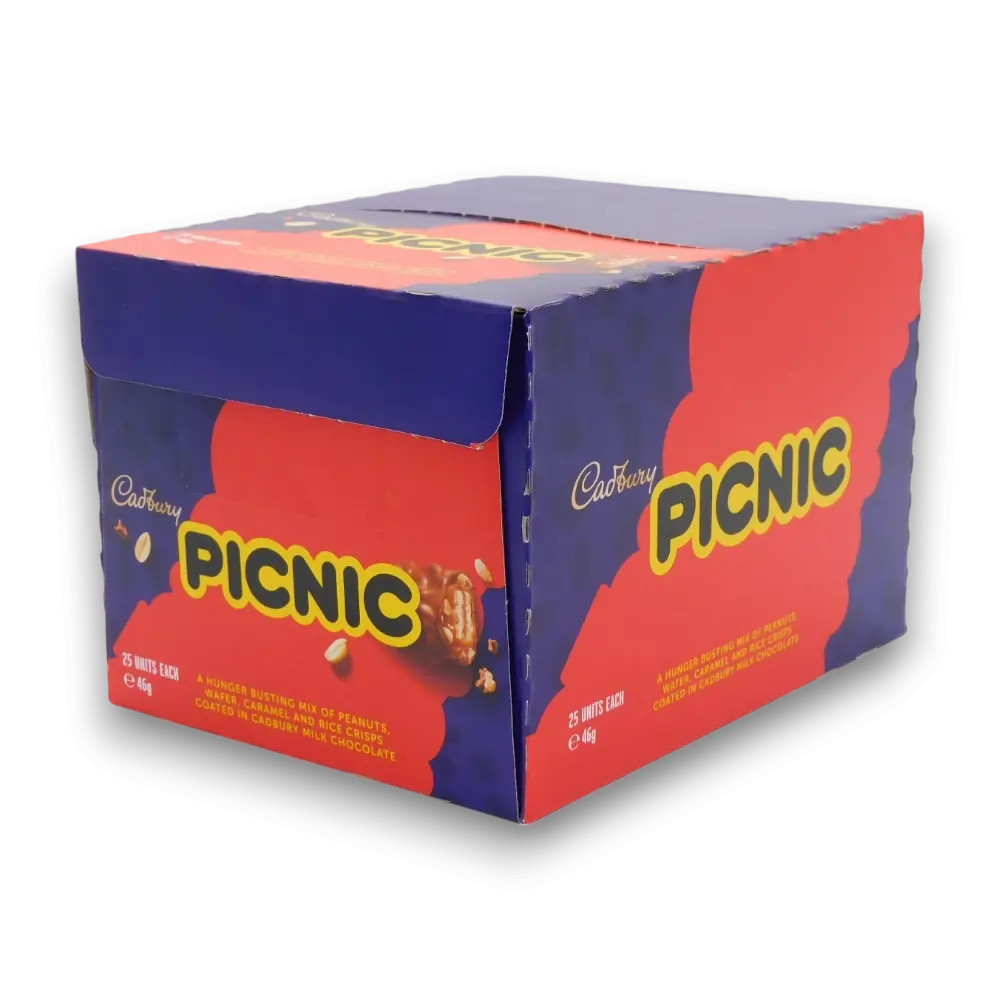 Cadbury Picnic (46g Bars x 25pc Box)