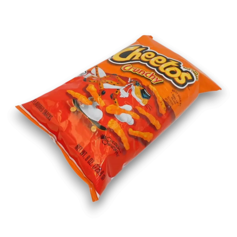 Cheetos Crunchy Cheese-Flavoured Snacks (227g bag)